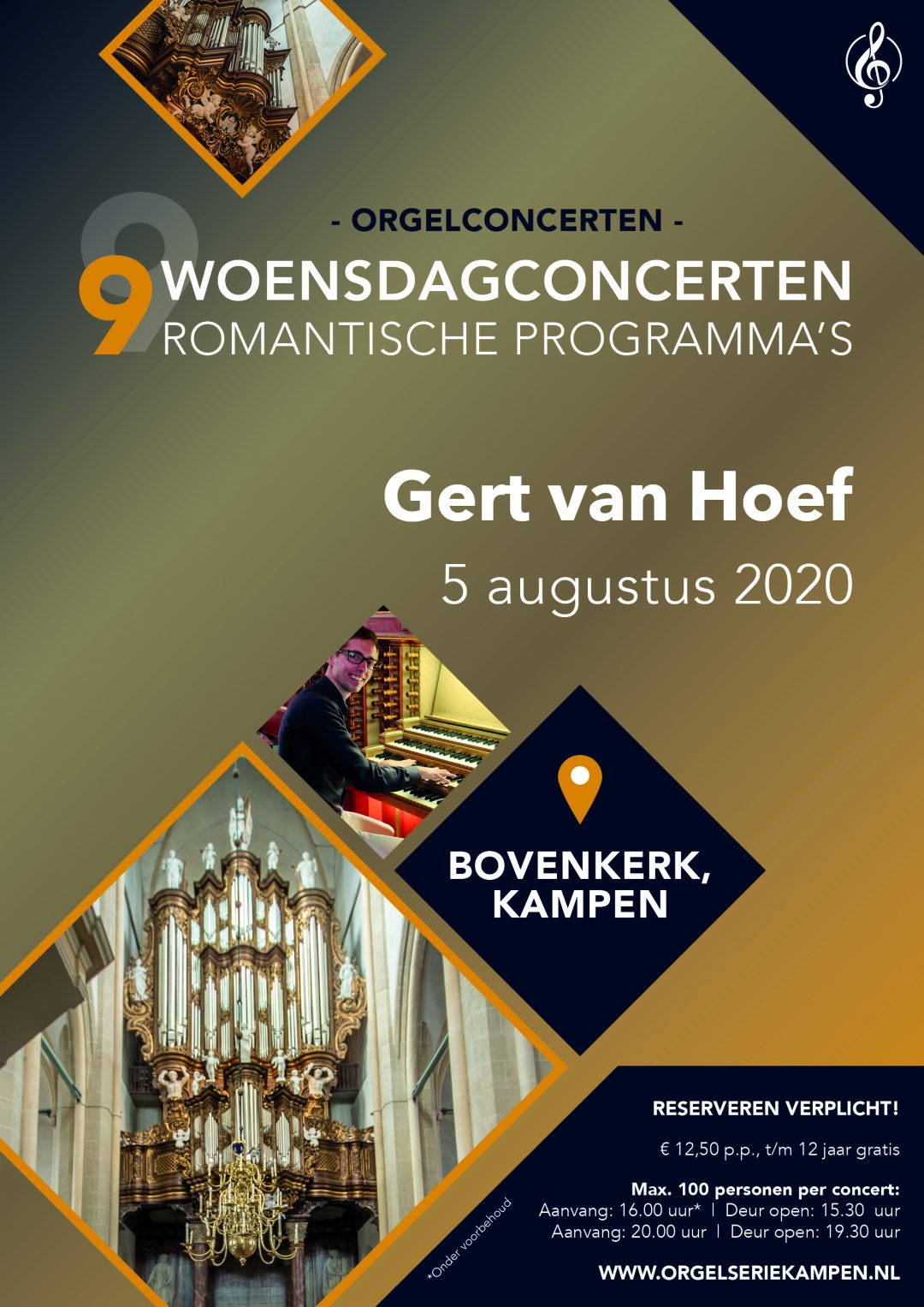 YouTube-organist Gert van Hoef heeft concert in Bovenkerk van Kampen ...