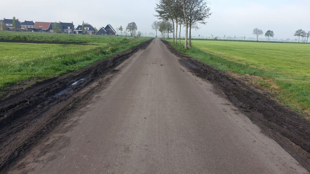 Modderbad Schipgravenweg na omleiding - Weblog Staphorst Rouveen