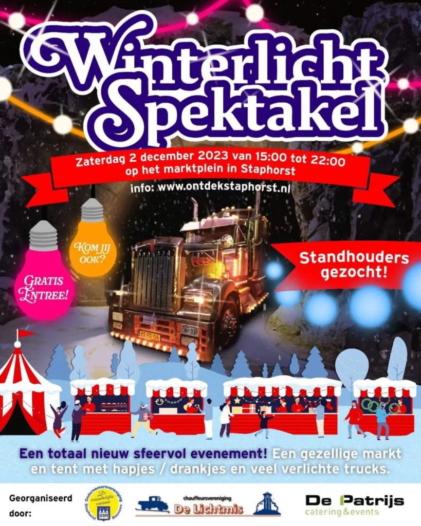 Standhouders gezocht Winterlichtspektakel (voorheen Trucks by Night ...