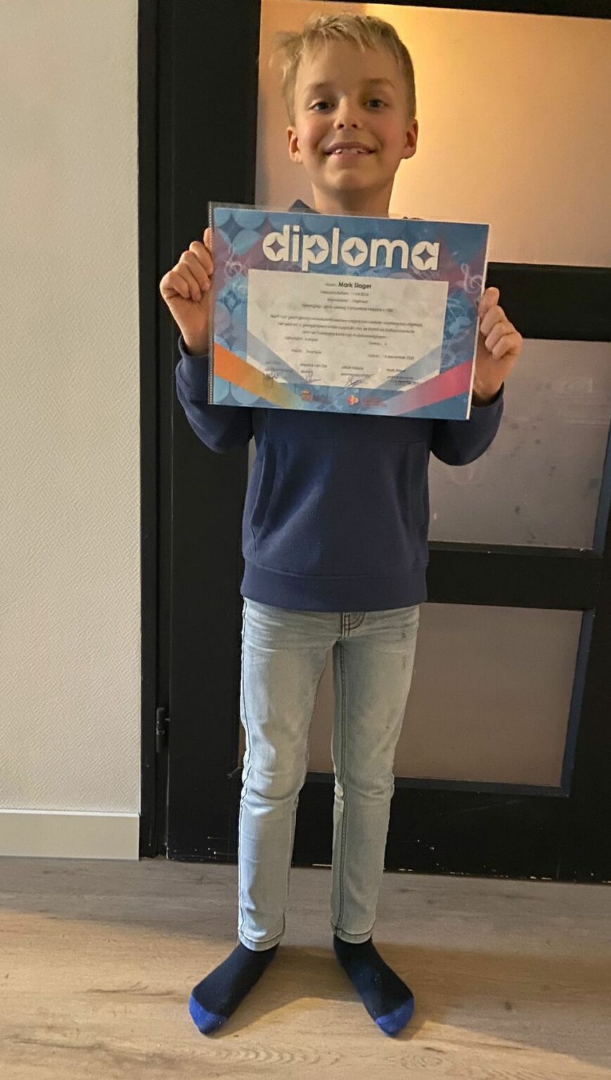 Mark Slager en Gert-Jan van der Knijff geslaagd voor examen trompet ...