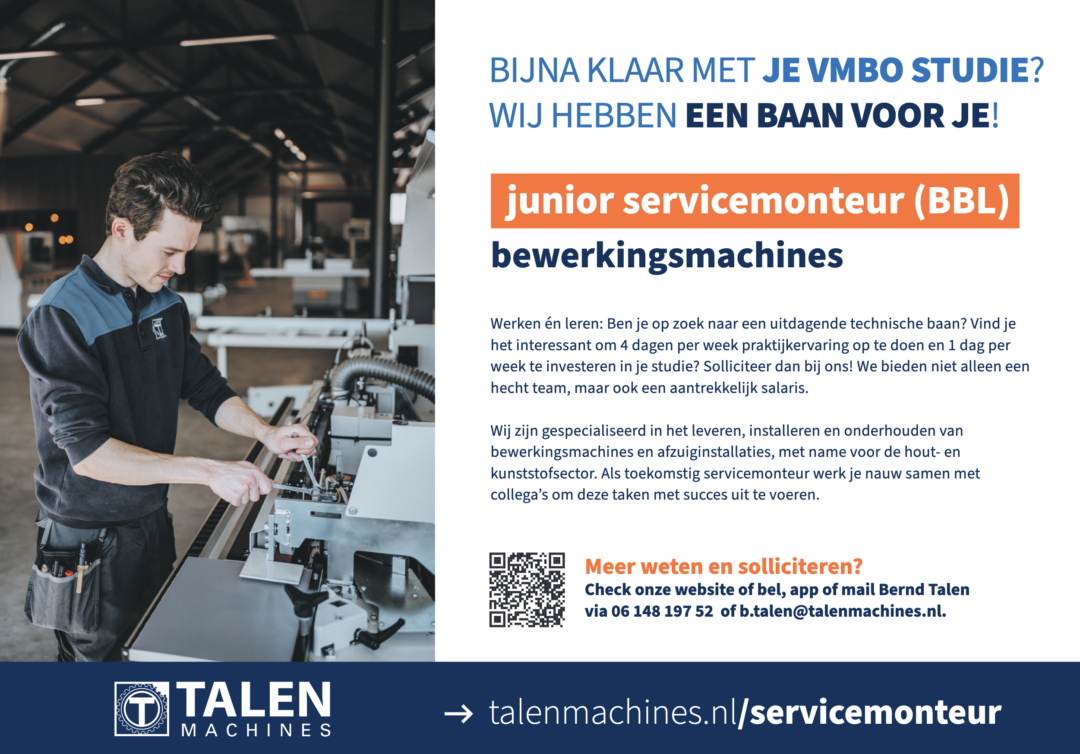 Vacature Servicemonteur – Talen Machines - Weblog Staphorst Rouveen