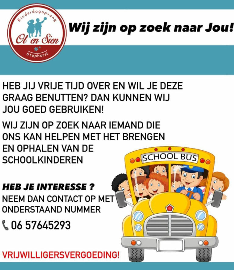 Vrijwilliger gezocht - Weblog Staphorst Rouveen