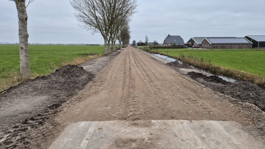 Betonweg Klaas Kloosterweg weg - Weblog Staphorst Rouveen