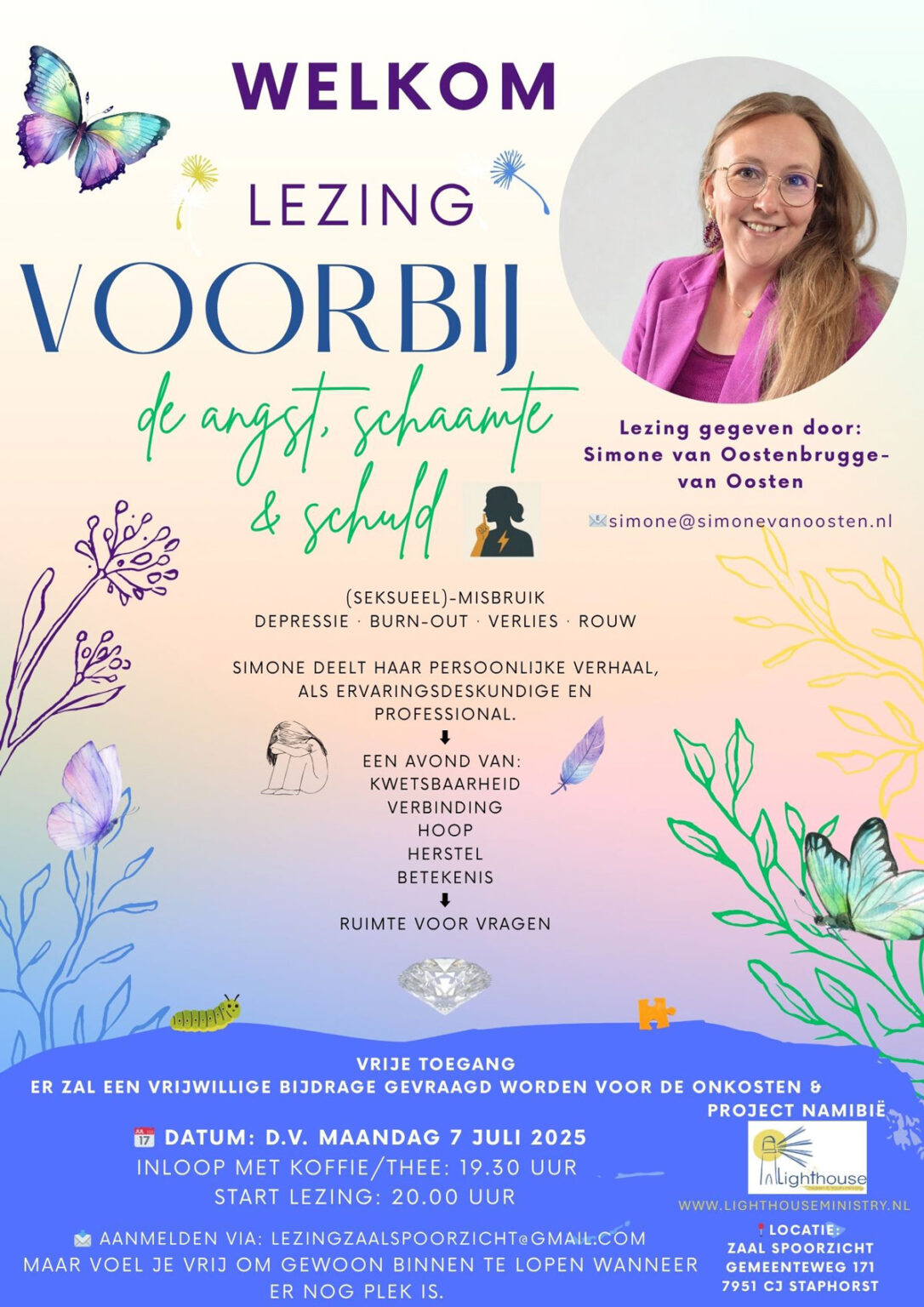 Lezing in Staphorst: ‘Voorbij de angst, schaamte & schuld’ - Weblog ...