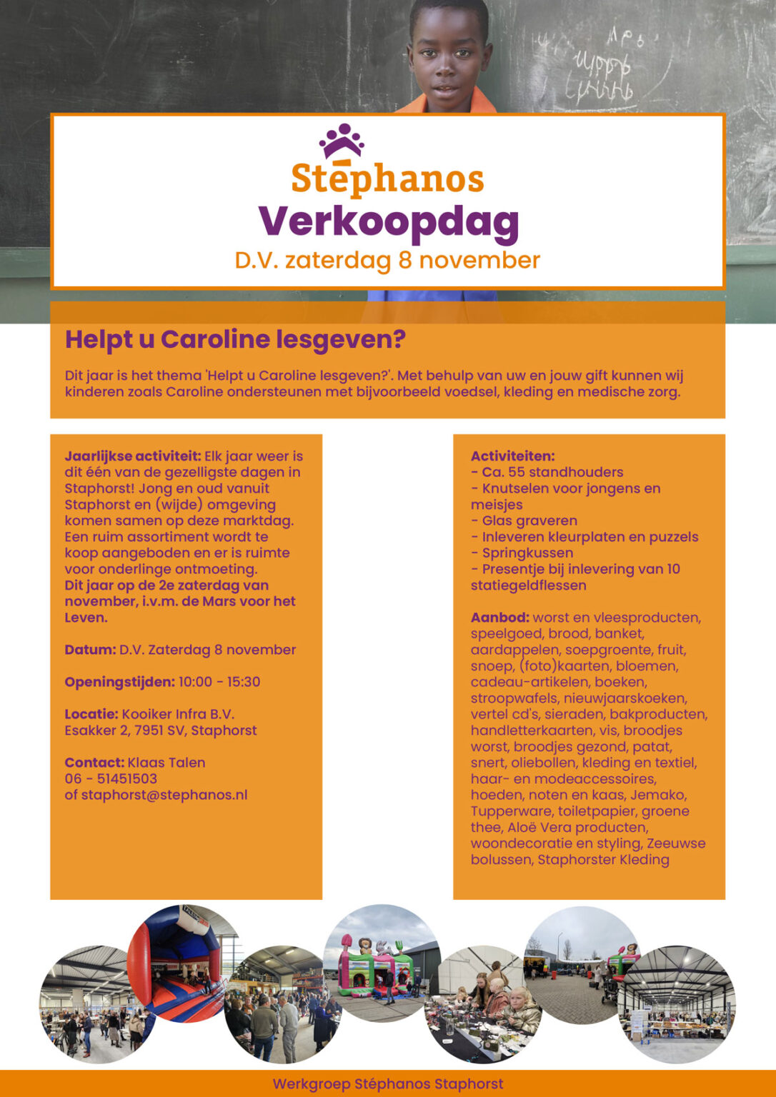 Stéphanos-verkoopdag Staphorst - Weblog Staphorst Rouveen