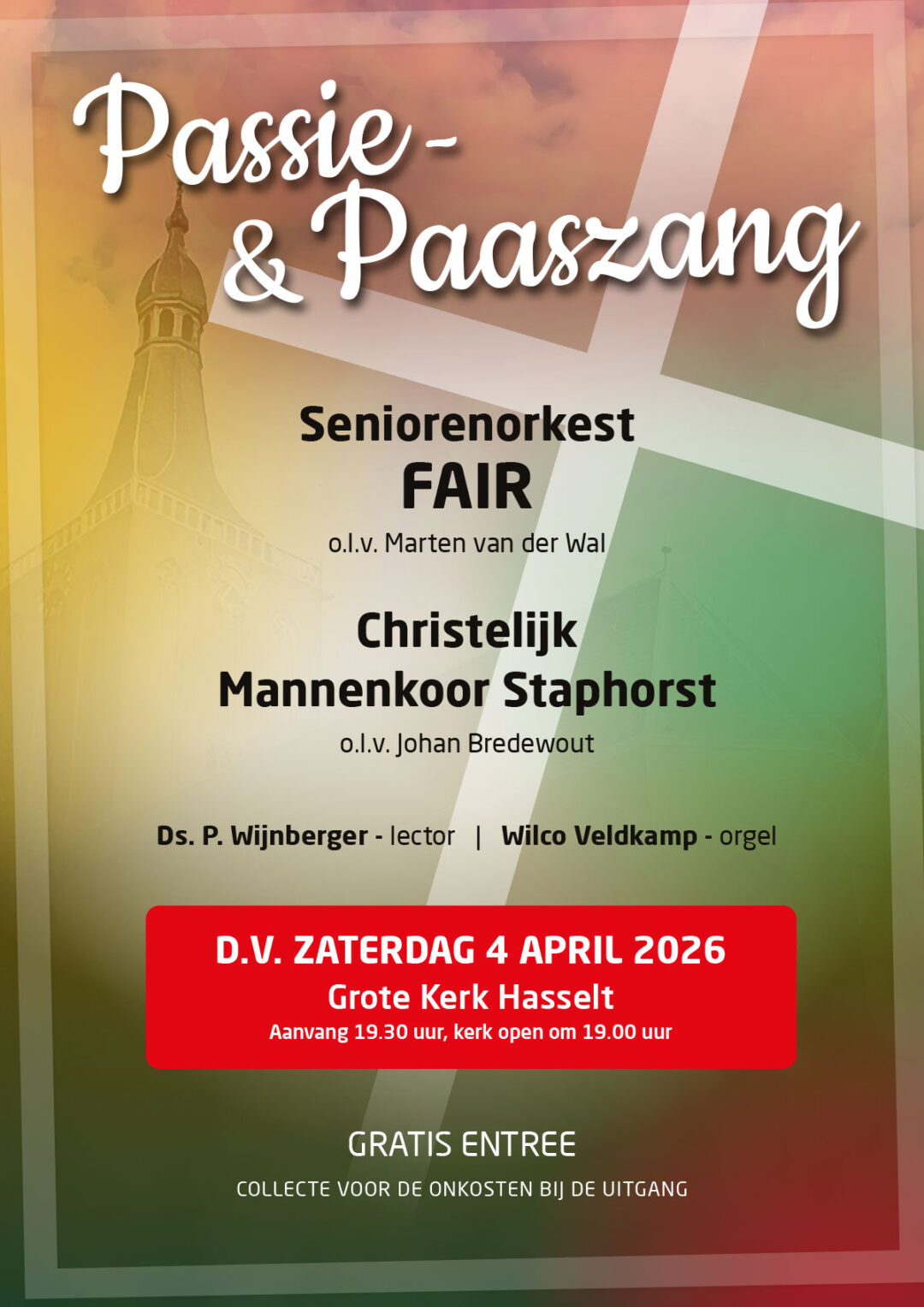 Stille Zaterdag: Passie- & Paaszang Hasselt met Christelijk Mannenkoor ...